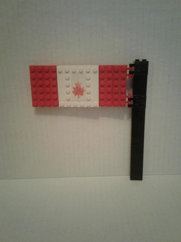 LEGO MOC Canada Flag by Ninjago_rules_22496 | Rebrickable - Build with LEGO