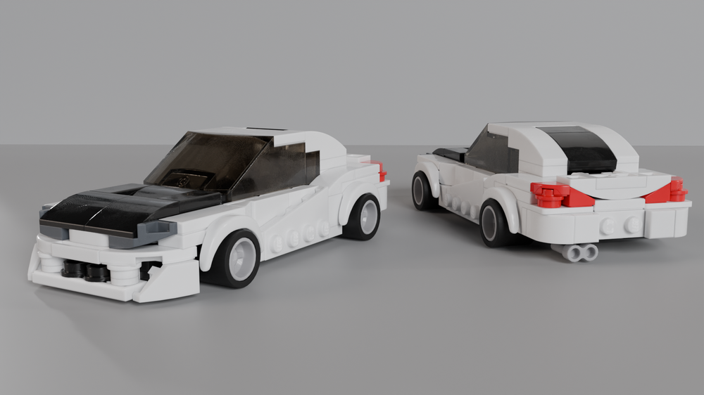 LEGO MOC Nissan Silvia s15 6 wide by Alex_Qwerty | Rebrickable - Build ...