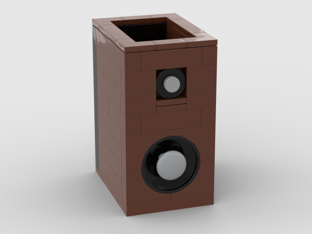 LEGO MOC Stereo Speaker Pen Holder by ThePirateHorse | Rebrickable ...