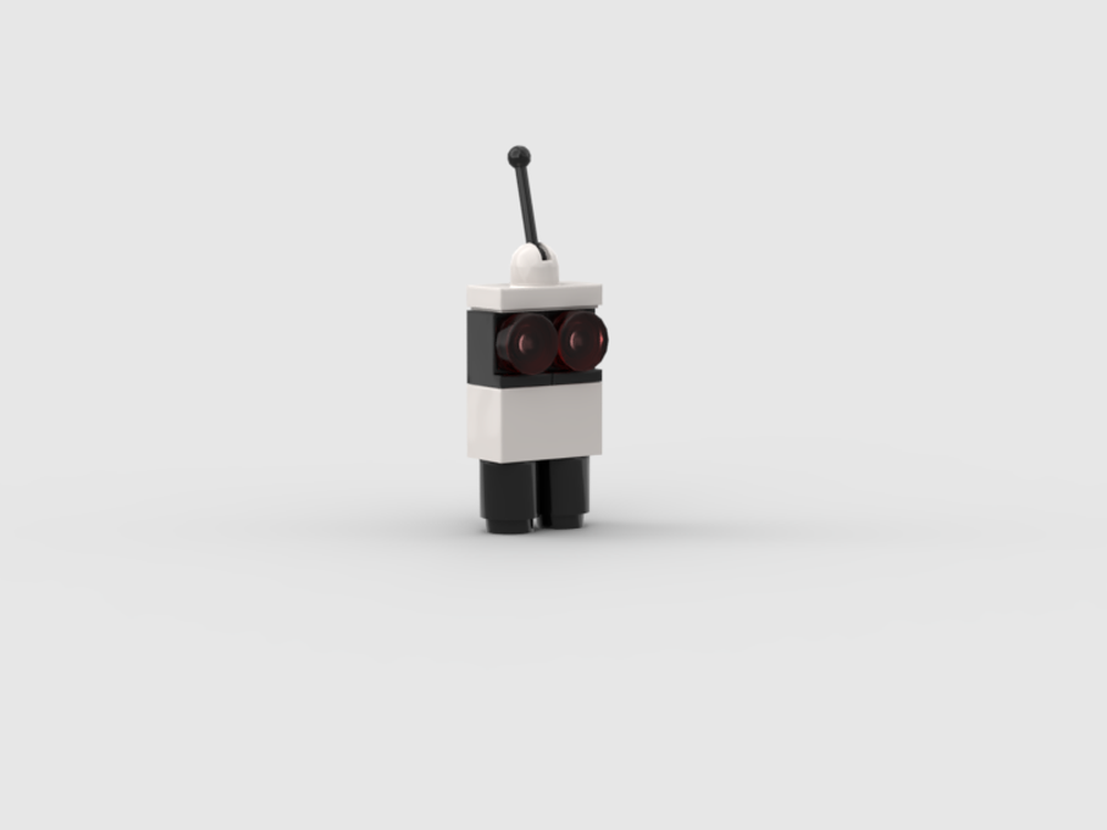 Lego Moc Small Robot By Bloooop Rebrickable Build With Lego