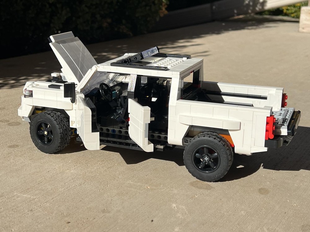LEGO MOC 10295 Toyota Tacoma by Turbo8702 | Rebrickable - Build with LEGO