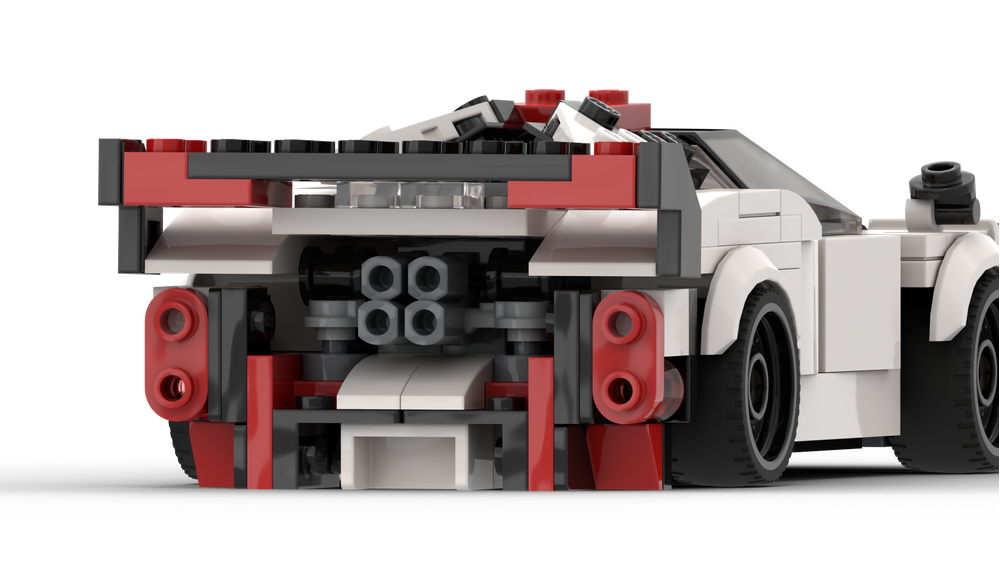Lego Moc Pagani Zonda 76908 Alternate Build By Romaulait