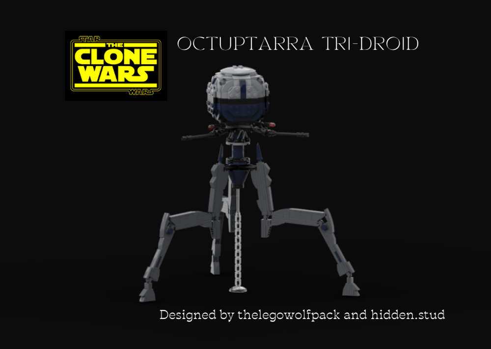 LEGO MOC Octuptarra tri-droid CIS playscale by thelegowolfpack ...