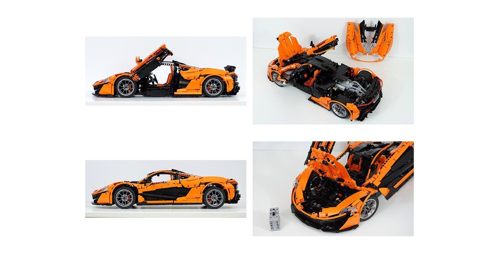 LEGO MOC P1 hypercar 1:8 - manual version only - by brunojj1 ...