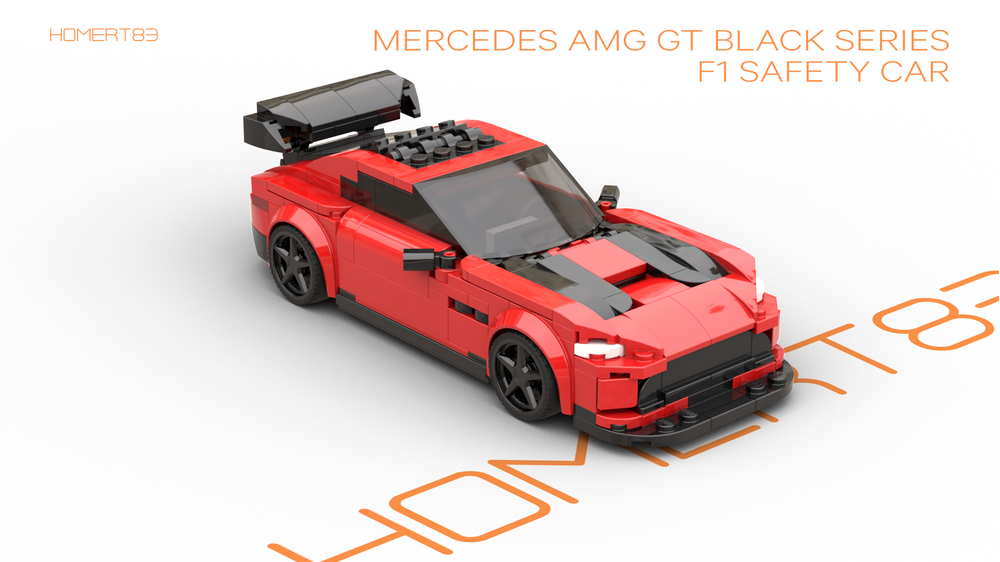 Lego Moc Mercedes Amg Gt Black Series F1 2023 Safety Car By Homert83