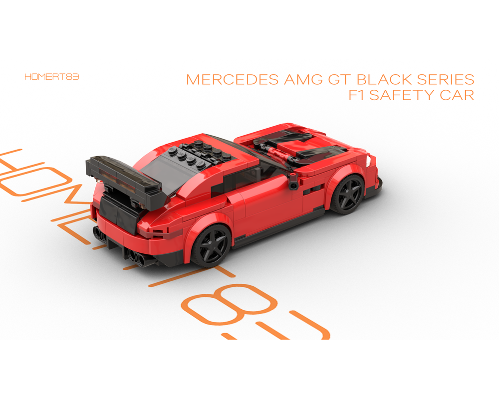 Lego Moc Mercedes Amg Gt Black Series F1 2023 Safety Car By Homert83