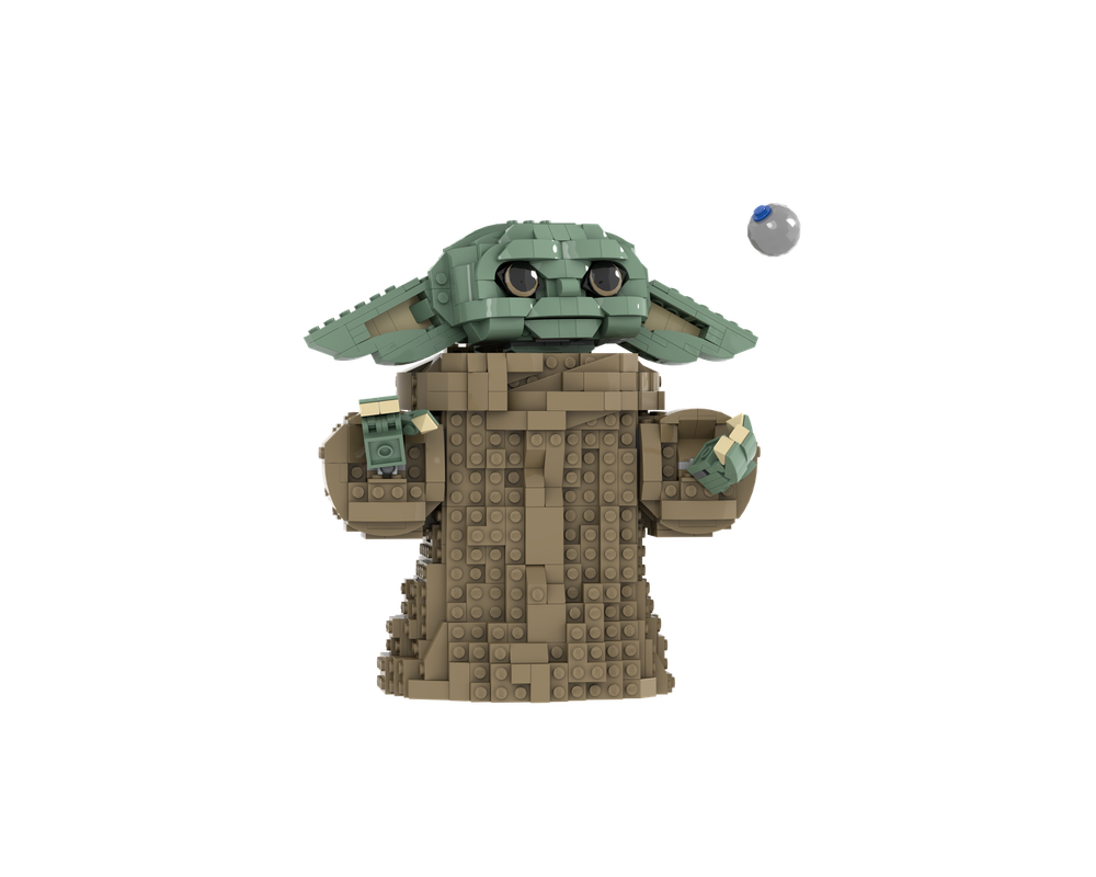 LEGO MOC Grogu right arm modification (The Child - #75318) by Celtnix ...