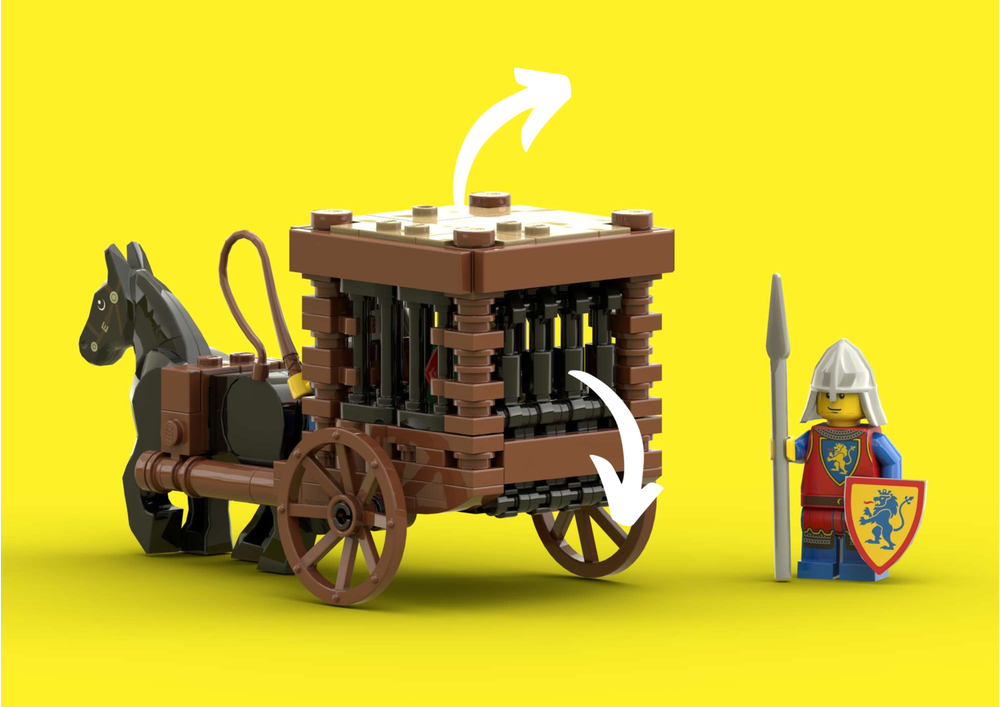 LEGO MOC Prisoner Transport by lux.bricks | Rebrickable - Build with LEGO