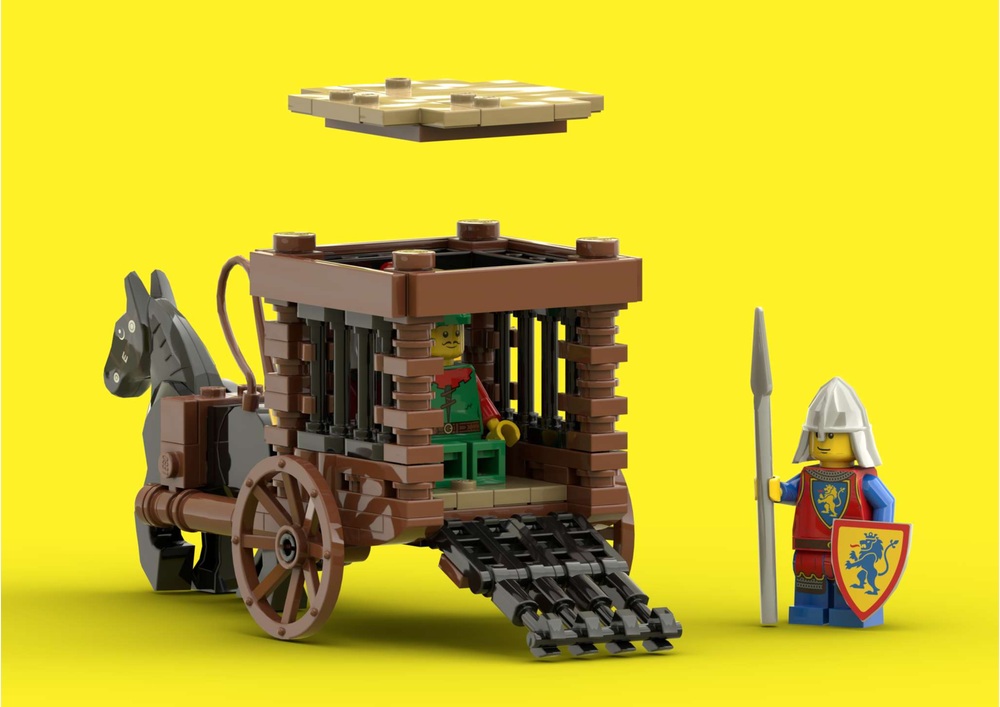 Lego Moc Prisoner Transport By Luxbricks Rebrickable Build With Lego