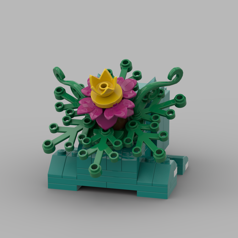 LEGO MOC Venusaur (Pokémon) by herpuderpules | Rebrickable - Build with ...