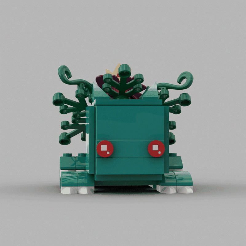 LEGO MOC Venusaur (Pokémon) by herpuderpules | Rebrickable - Build with ...