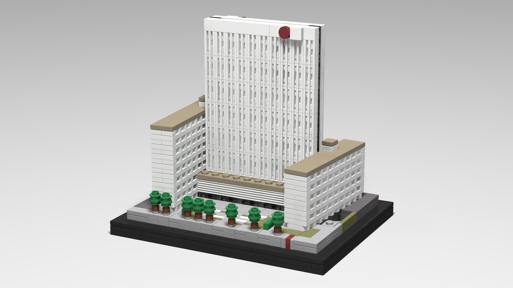 LEGO MOC Horizon Tower, Eschborn, Germany by tralux21 | Rebrickable ...