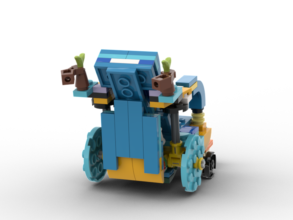 LEGO MOC 31136 Wheelchair by zengogobrick | Rebrickable - Build with LEGO