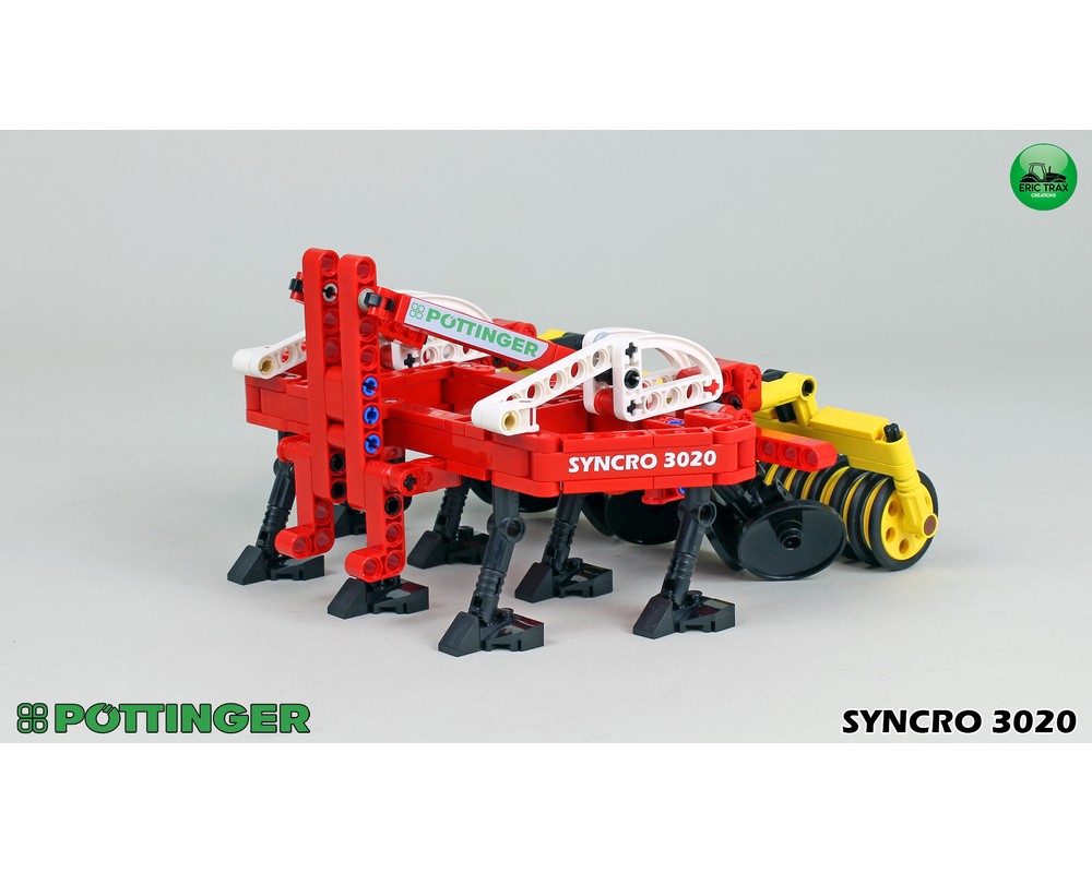 Lego Moc Pottinger Syncro 3020 Cultivator By Erictrax Rebrickable