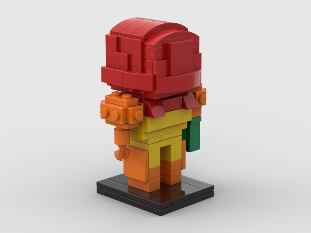 LEGO MOC Samus Aran Brickheadz by seaphoenix | Rebrickable - Build with ...