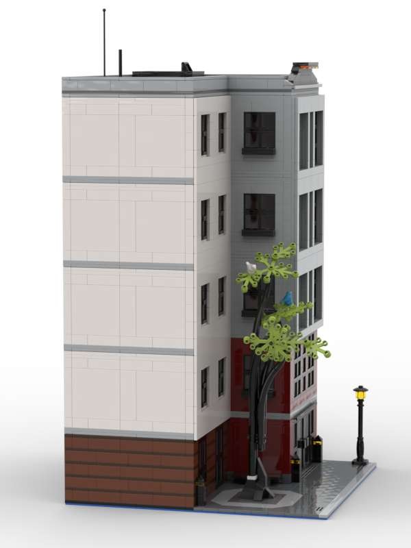 LEGO MOC Hotel apartment modular by MadWaxBE | Rebrickable - Build with ...
