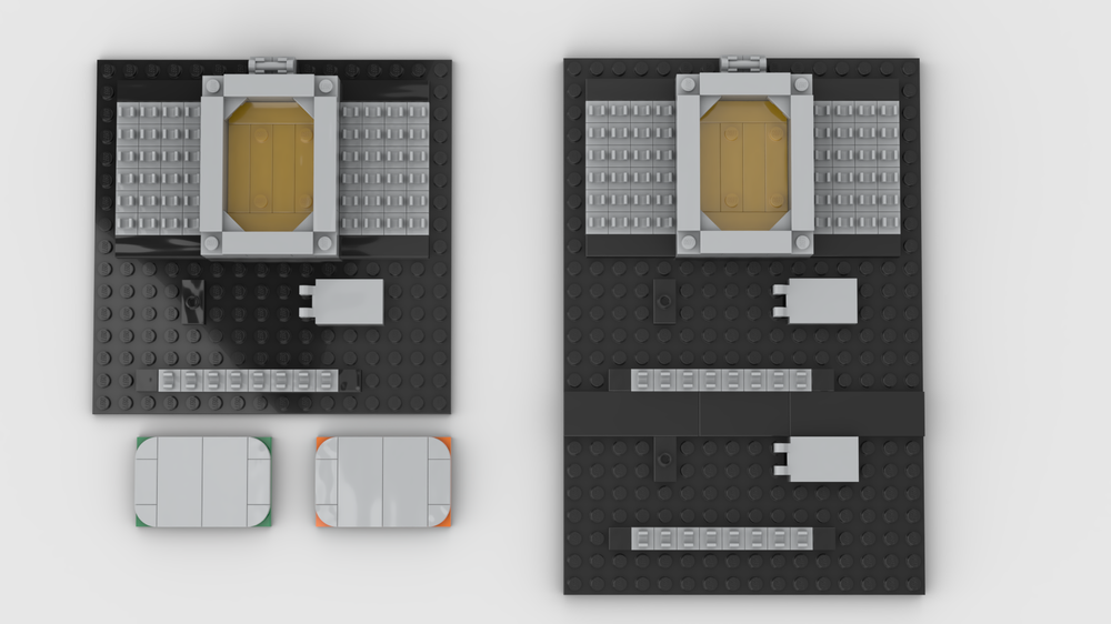 LEGO MOC Threadripper And EYPC CPU by TVHEADER | Rebrickable - Build ...