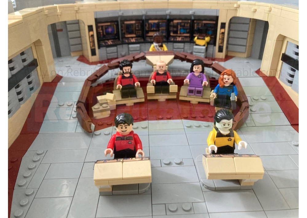LEGO MOC-169227 Star Trek: Enterprise D Main Bridge by Sendek ...