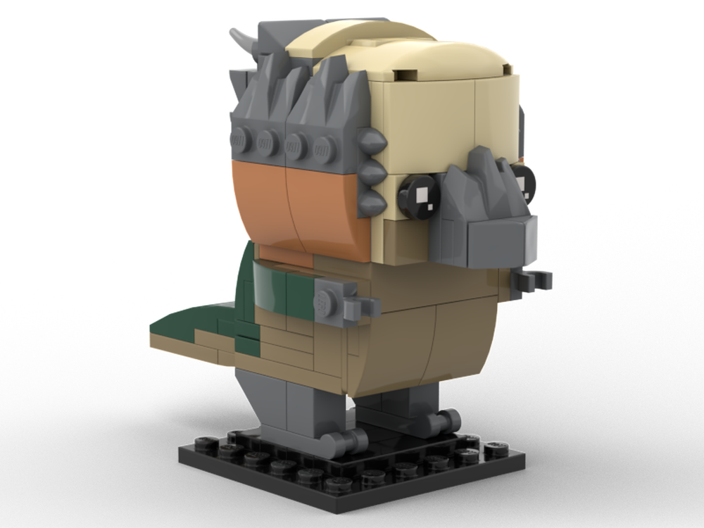 LEGO MOC Pachycephalosaurus wyomingensis (Stygimoloch/Dracorex ...