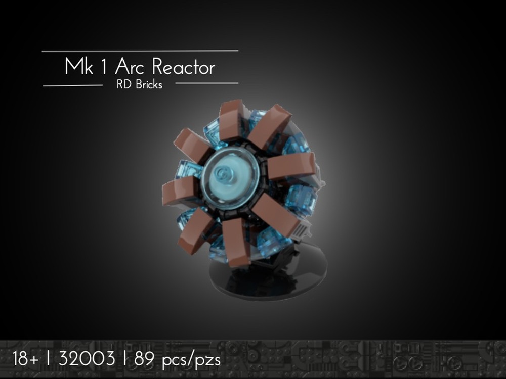 LEGO MOC Iron Man: Mk 1 Arc Reactor by RD_Bricks32 | Rebrickable ...