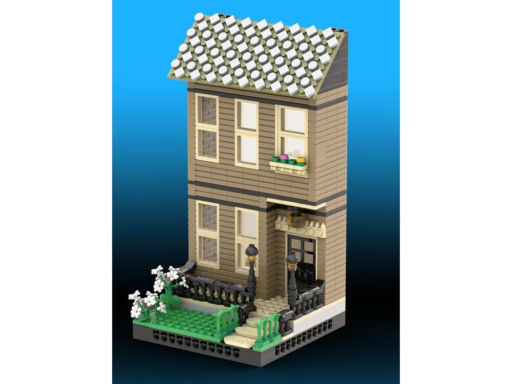 LEGO MOC Suburban Modular Home 2 by Thomus_Bean | Rebrickable - Build ...