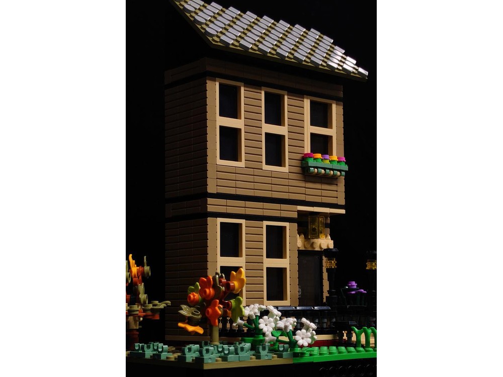 Lego Moc Suburban Modular Home 2 By Thomusbean Rebrickable Build