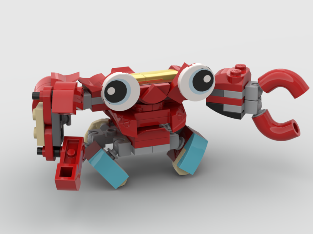 LEGO MOC 31145 crab by ddmdx1316 | Rebrickable - Build with LEGO