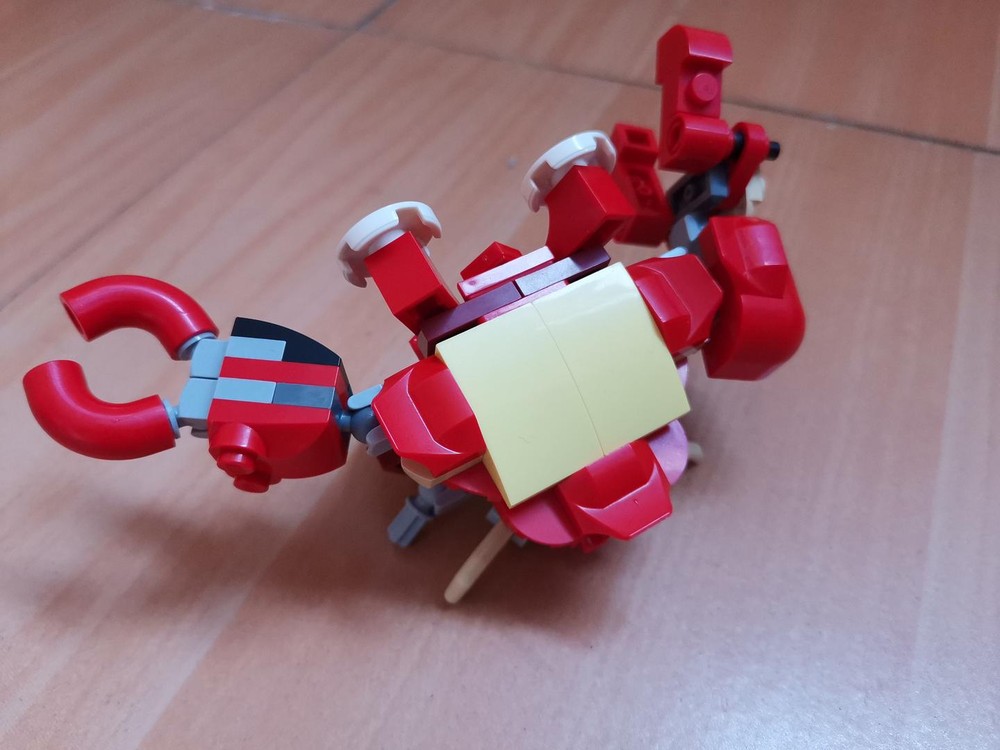 LEGO MOC 31145 crab by ddmdx1316 | Rebrickable - Build with LEGO