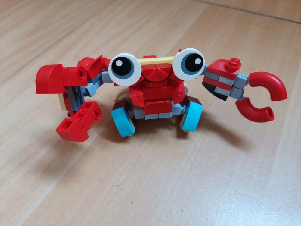 LEGO MOC 31145 crab by ddmdx1316 | Rebrickable - Build with LEGO