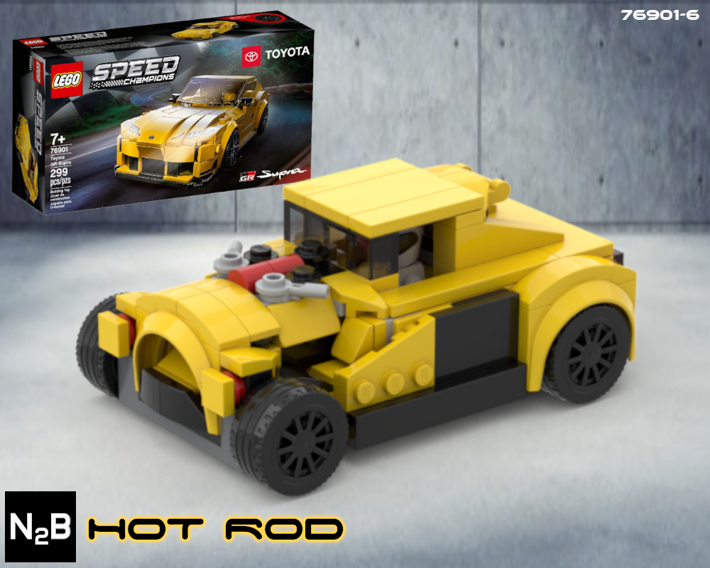LEGO MOC Hot Rod - Lego 76901 alternate 6 by n2brick | Rebrickable ...