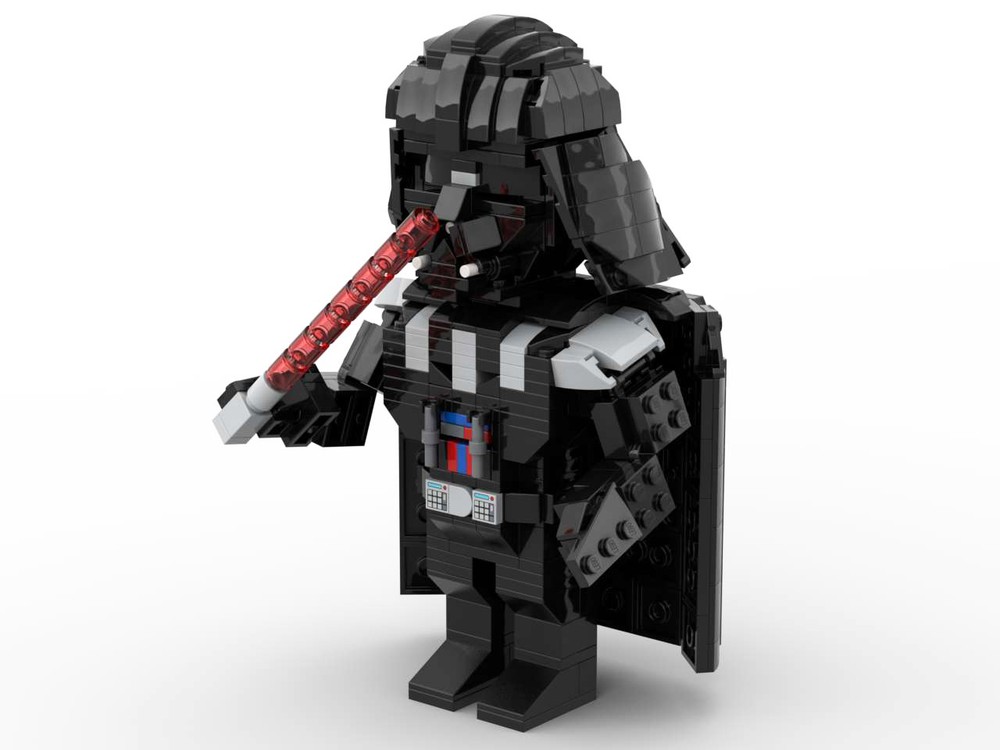 Lego Moc Darth Vader Lego Model By Littlebricksheroes Rebrickable