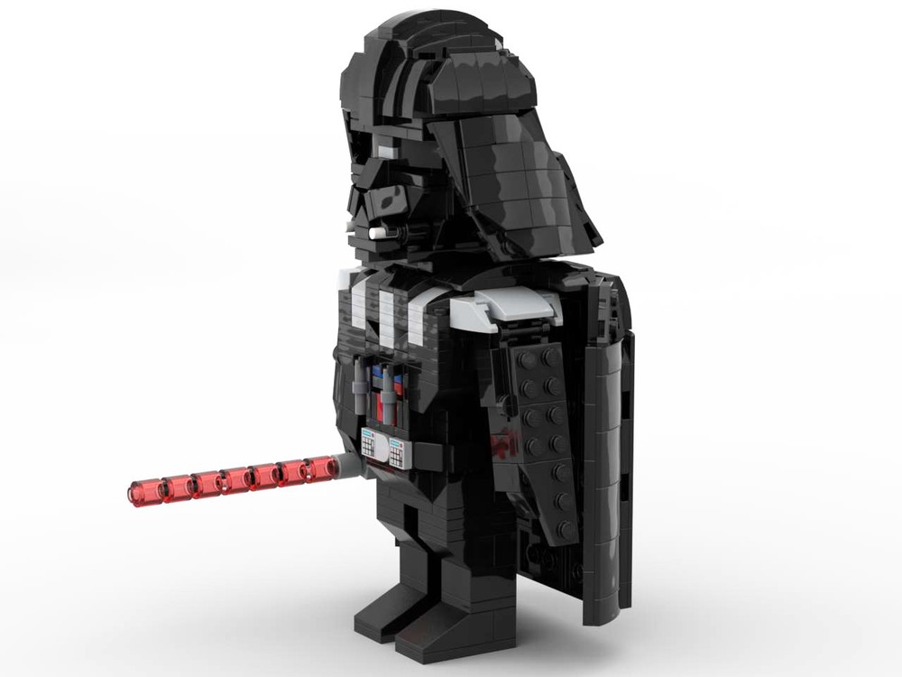 Lego Moc Darth Vader Lego Model By Littlebricksheroes Rebrickable