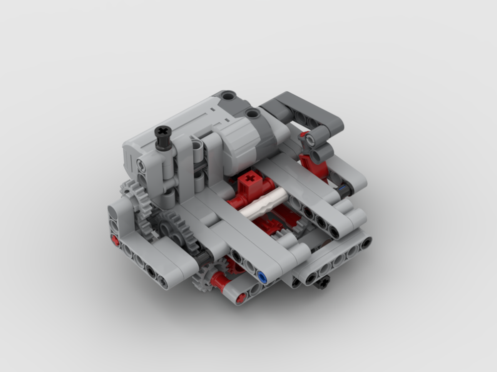 LEGO MOC LEGO Technic gearbox - 1 input , 3 output , RC by Darus84 ...