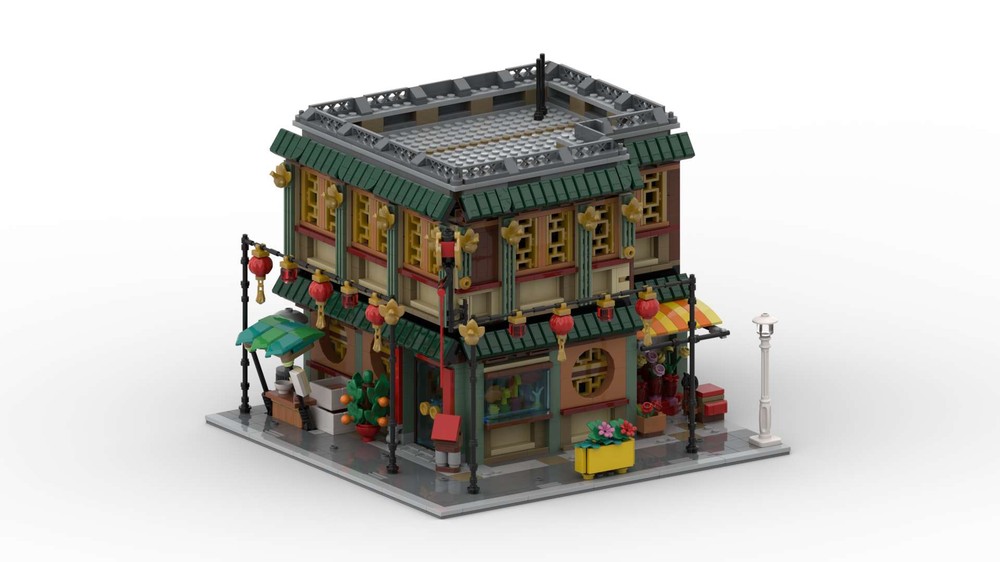 LEGO MOC 80113 Family Reunion Modular by PatBrickx | Rebrickable ...