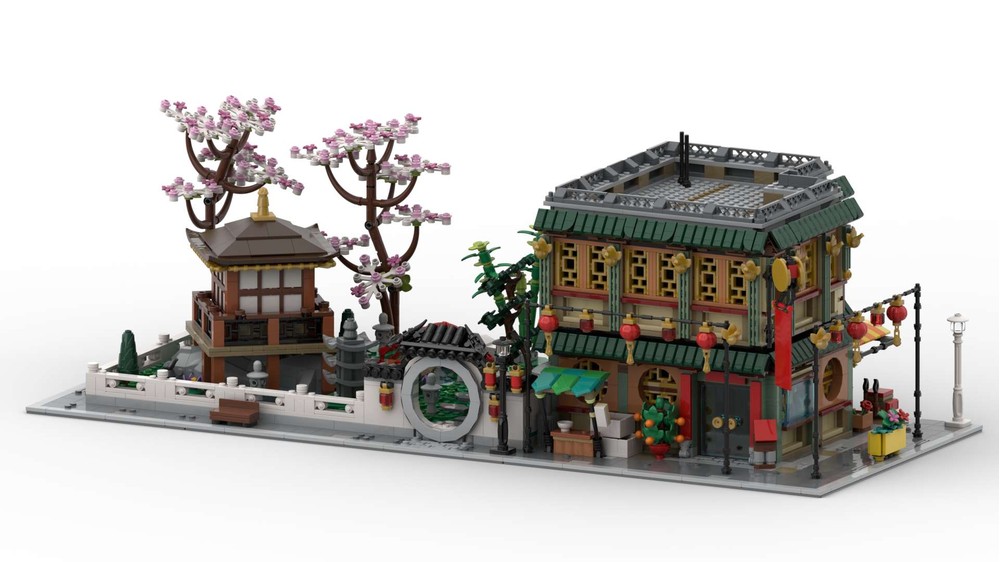 LEGO MOC 80113 Family Reunion Modular by PatBrickx | Rebrickable ...