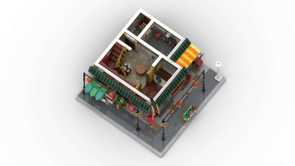 LEGO MOC 80113 Family Reunion Modular by PatBrickx | Rebrickable ...