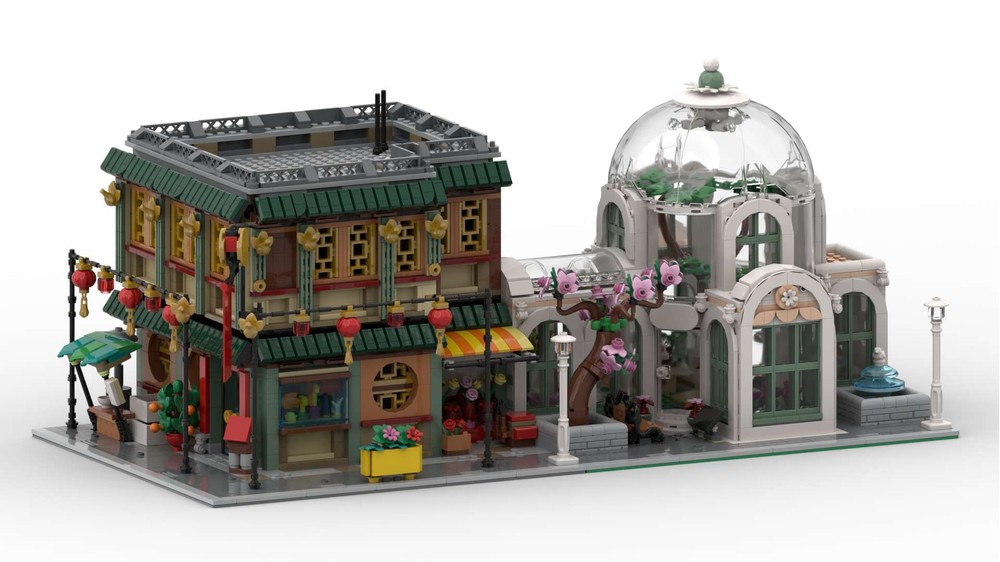 LEGO MOC 80113 Family Reunion Modular by PatBrickx | Rebrickable ...