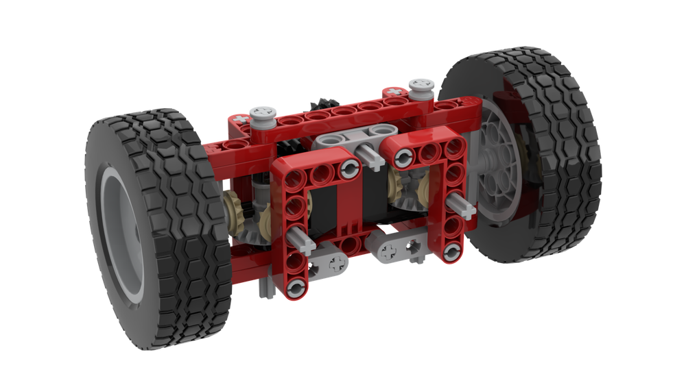 LEGO MOC Drivable Steering by 2in1 | Rebrickable - Build with LEGO