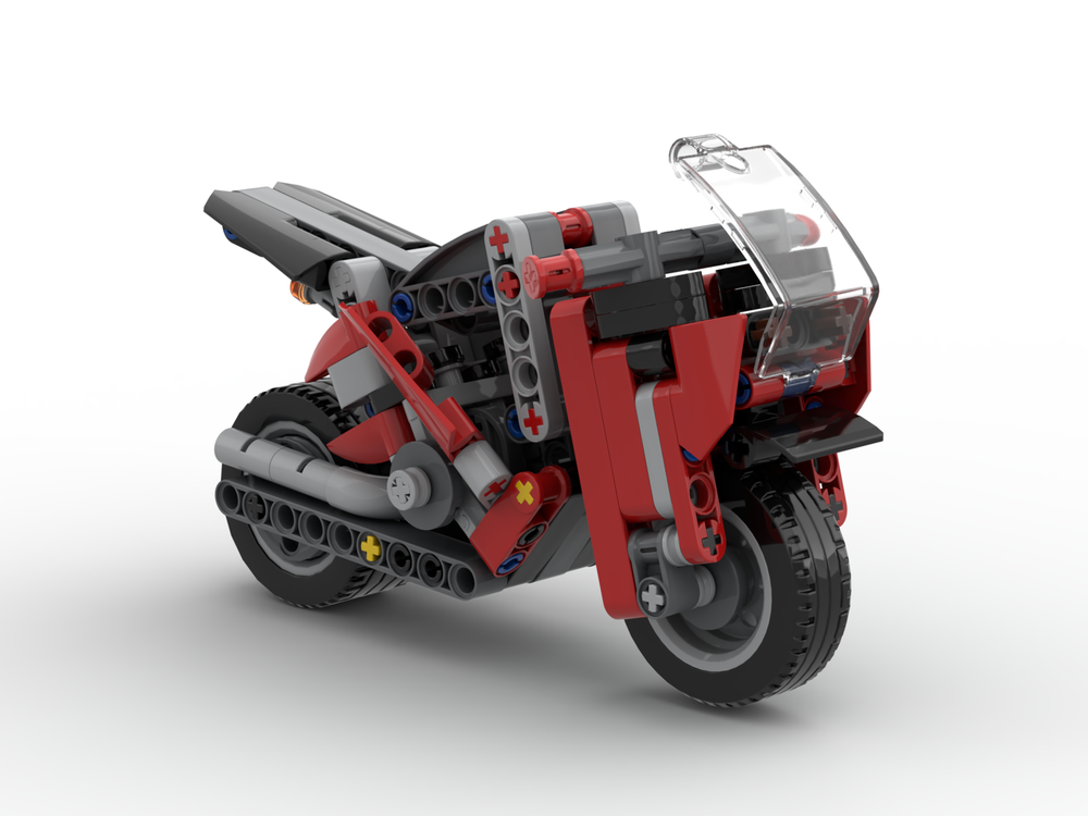 Lego Moc Mini Motorbike By Lohere Rebrickable Build With Lego