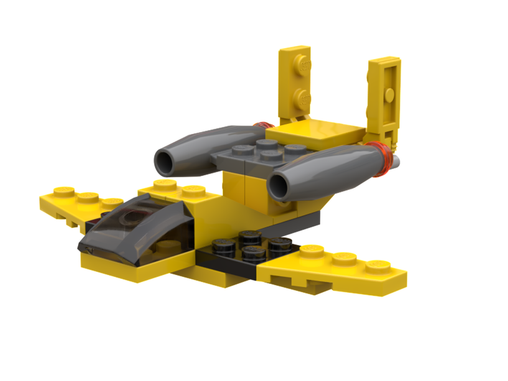 LEGO MOC 4348 - A-10 A3 by JusTiCe8 | Rebrickable - Build with LEGO