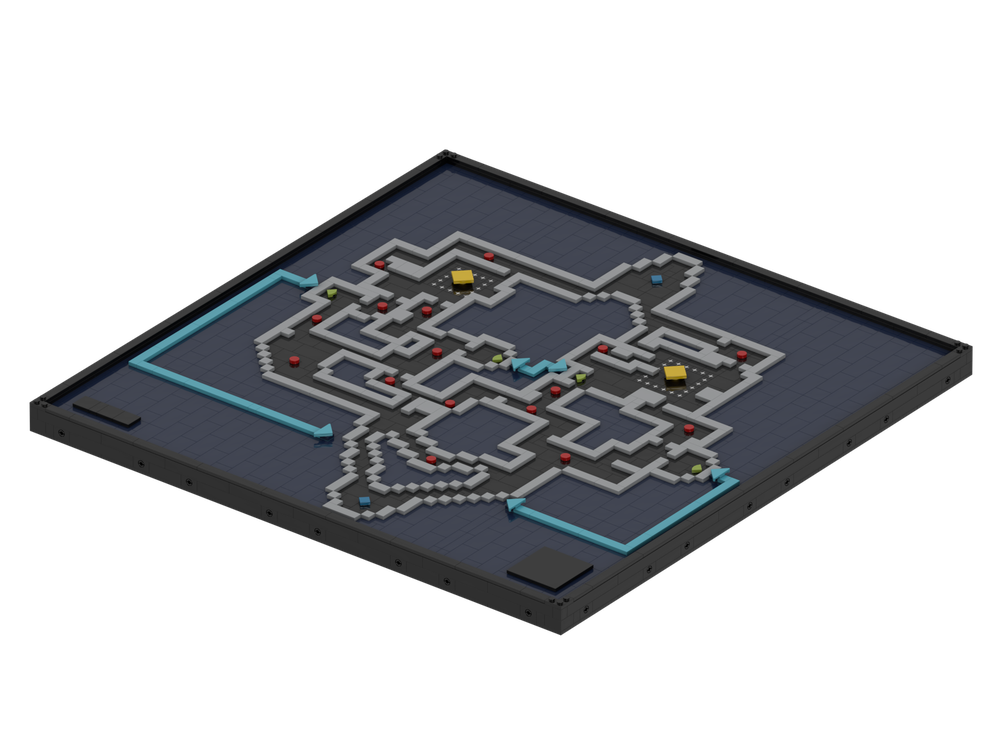 LEGO MOC Valorant Map Art - Bind by Bucktopus | Rebrickable - Build ...