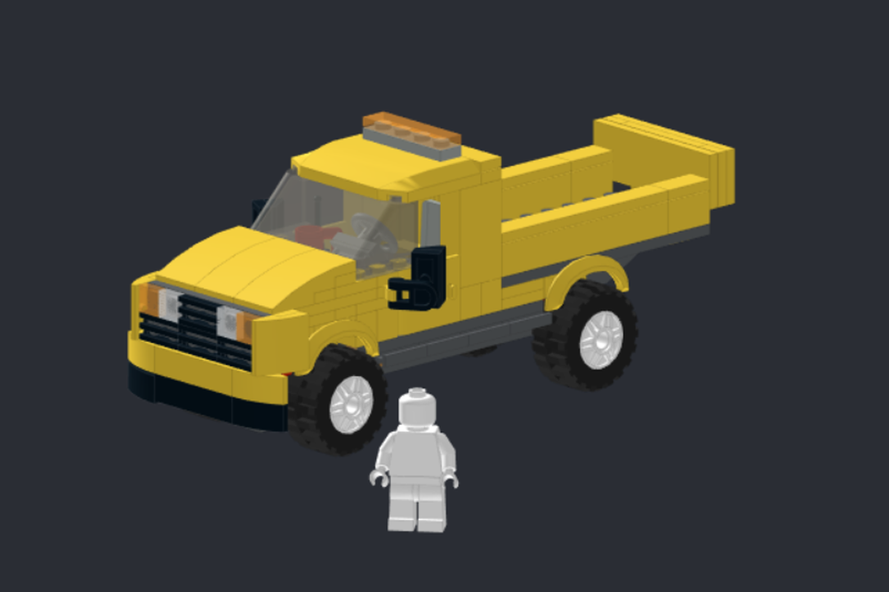 LEGO MOC Roblox DOT truck by JamesonM765 | Rebrickable - Build with LEGO