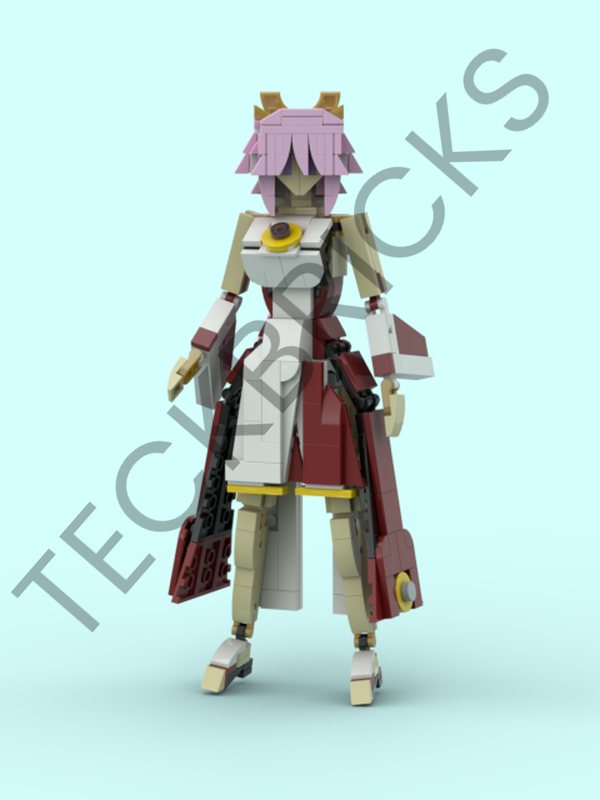 LEGO MOC Yae Miko by Teckbricks | Rebrickable - Build with LEGO