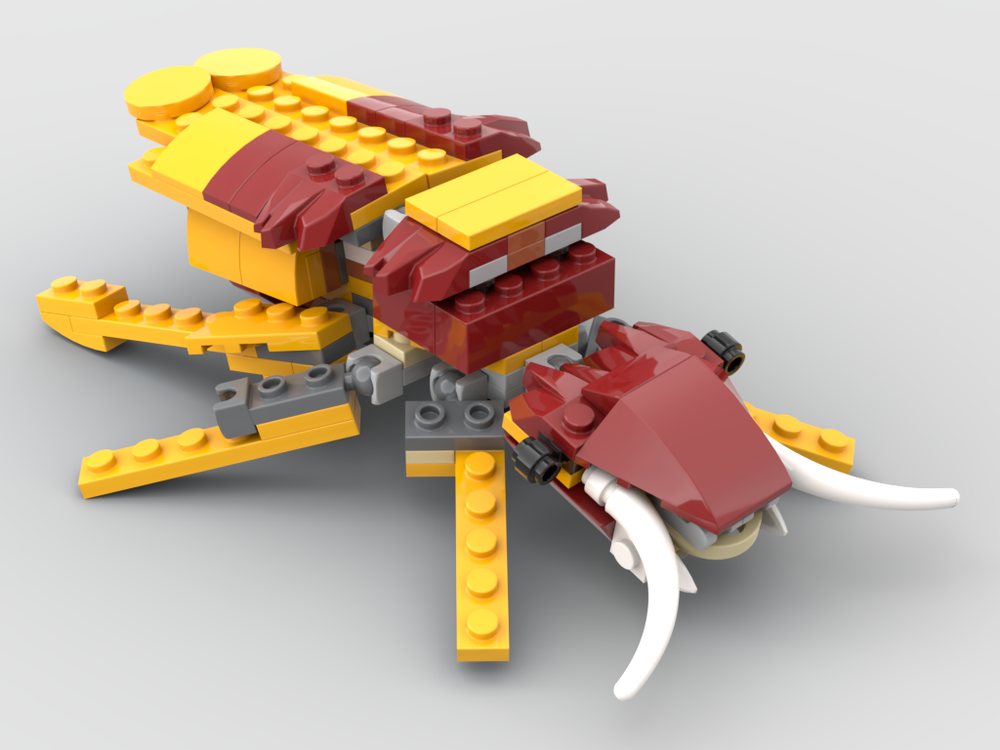 LEGO MOC Flour Beetle by Raptor9889 | Rebrickable - Build with LEGO