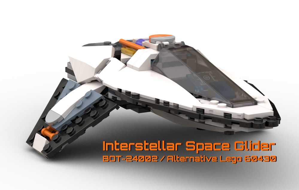 LEGO MOC Interstellar Space Glider (BOT-24002) by BummiOnTerra | Rebrickable - Build with LEGO