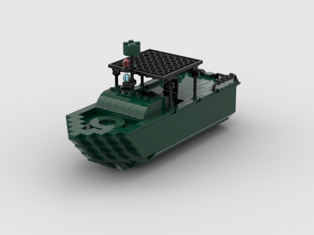 LEGO MOC Jeremy Clarkson PBR Patrol Boat River The Grand Tour Presents ...