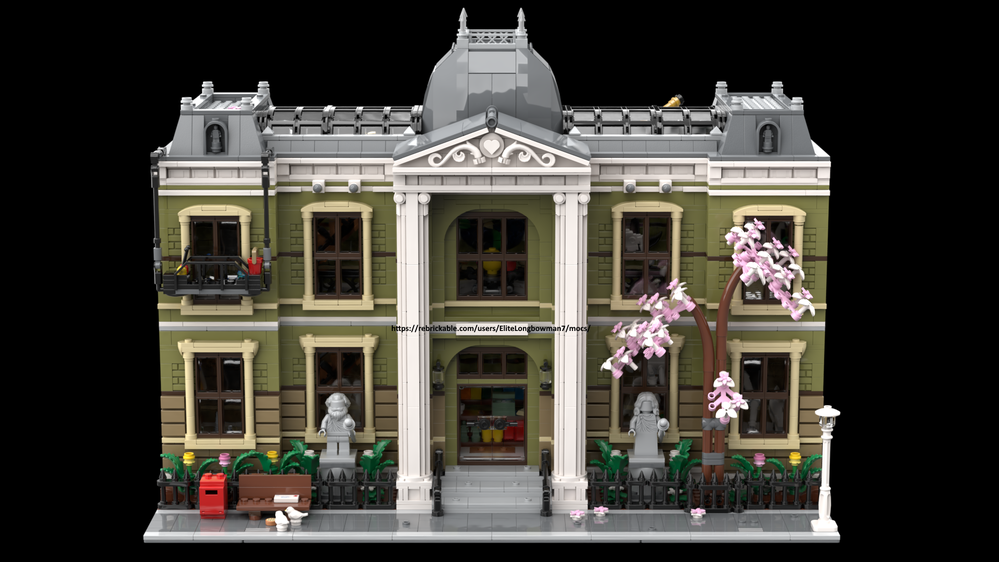 LEGO MOC Museum Enhanced by EliteLongbowman7 | Rebrickable - Build with ...