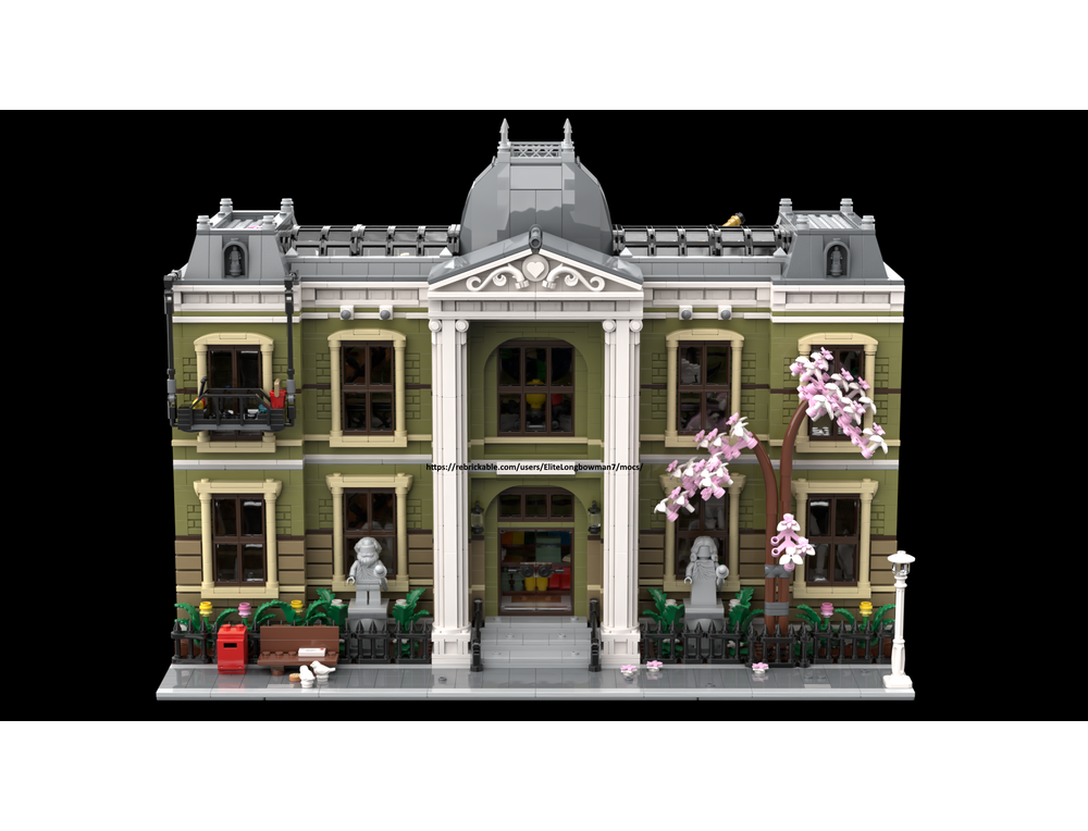 Lego Moc Museum Enhanced By Elitelongbowman7 Rebrickable Build With