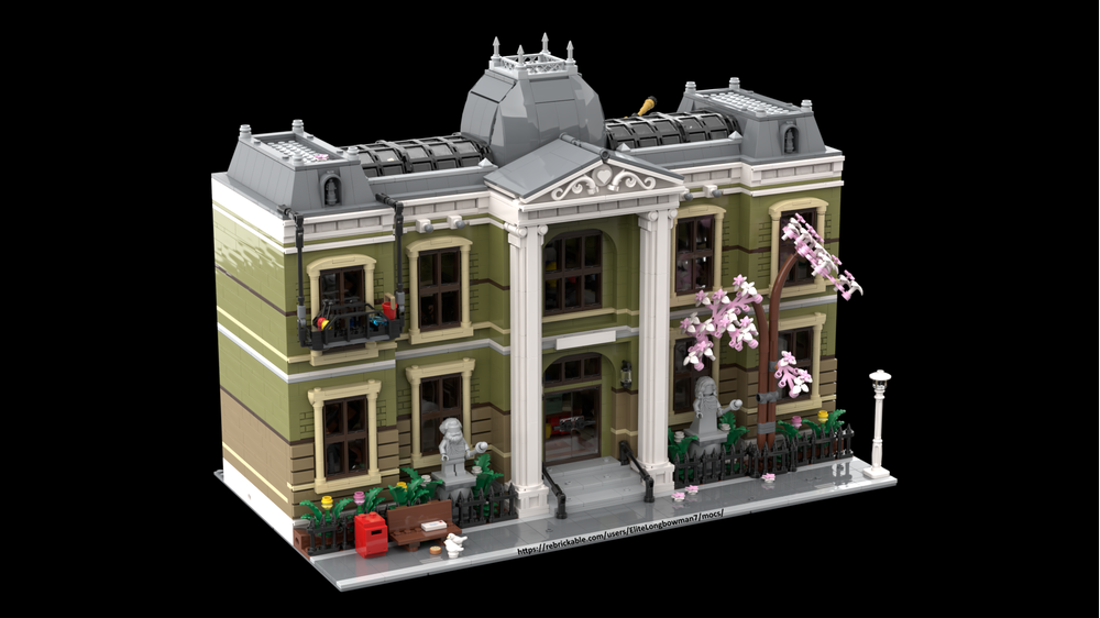 LEGO MOC Museum Enhanced by EliteLongbowman7 | Rebrickable - Build with ...