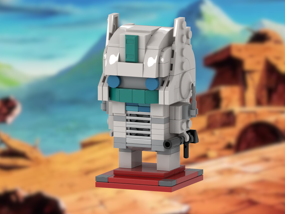 LEGO MOC Ultra Magnus Brickhead (Unarmored) by Bucktopus | Rebrickable ...